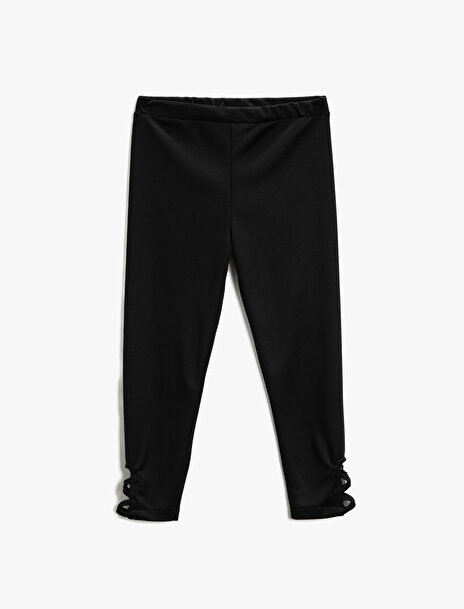 Koton Kız Çocuk Basic Tayt Pencere Detaylı Koton Kız Çocuk Basic Tayt Pencere Detaylı