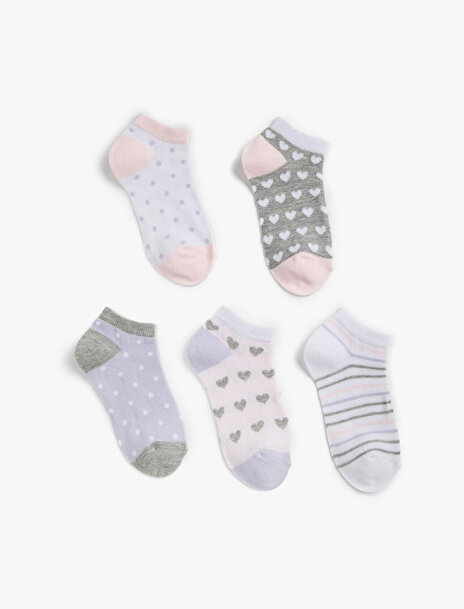 Koton Kız Çocuk Desenli Çorap Seti