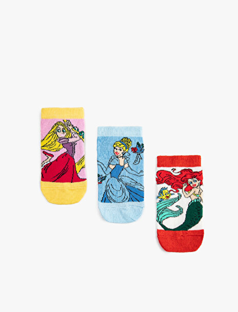 Koton Kız Çocuk Disney Princesses Lisanslı Baskılı Çorap Seti Koton Kız Çocuk Disney Princesses Lisanslı Baskılı Çorap Seti