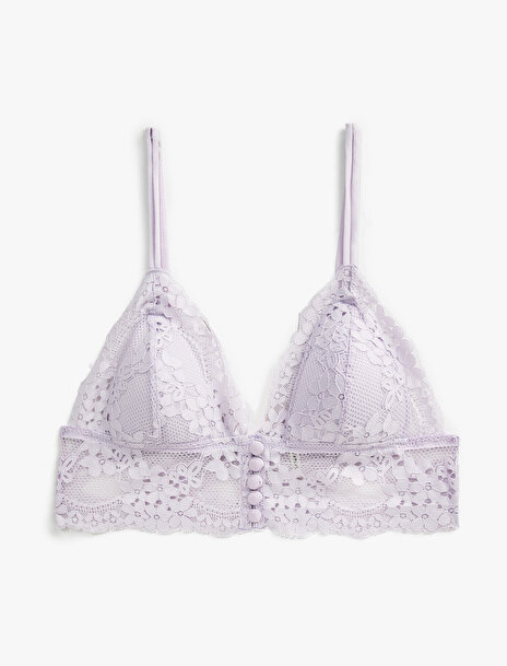 Koton Kadın Dantel Detaylı Soft Sütyen
