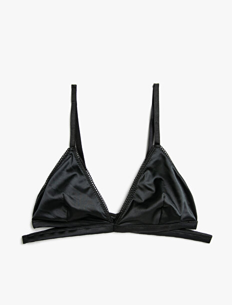 Koton Kadın V Yaka Pencere Detaylı Sütyen