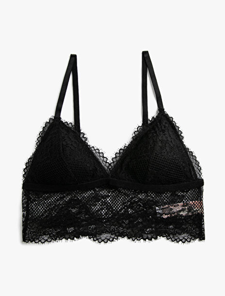 Koton Kadın Dantel Detaylı Soft Sütyen