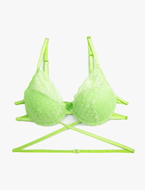 Koton Kadın Dantelli Sütyen Çapraz Bağlama Detaylı