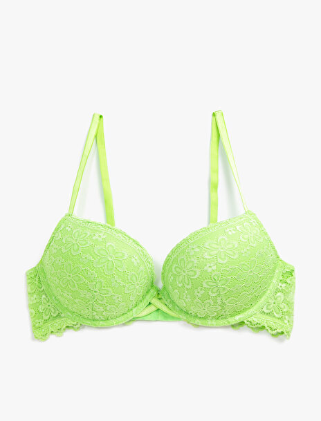 Koton Kadın Dantelli Maximizer Sütyen İnce Askılı Koton Kadın Dantelli Maximizer Sütyen İnce Askılı