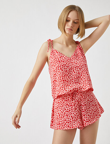 Koton Kadın Çiçek Baskılı Thin Straps