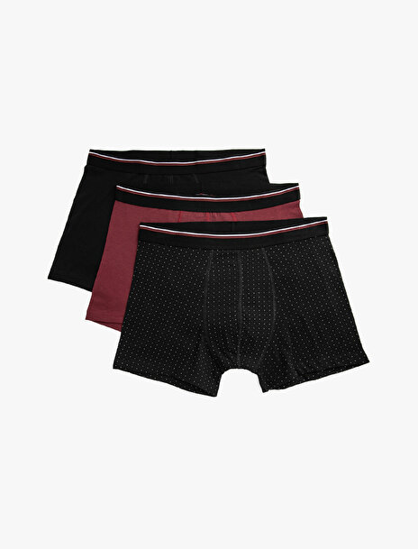Koton Erkek Pamuklu 3'lü Paket Basic Boxer Koton Erkek Pamuklu 3'lü Paket Basic Boxer