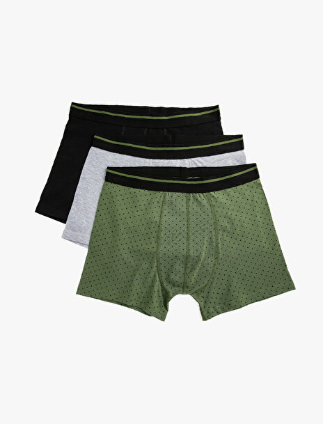 Koton Erkek Pamuklu 3'lü Paket Basic Boxer Koton Erkek Pamuklu 3'lü Paket Basic Boxer