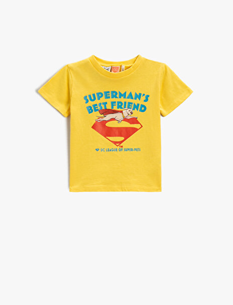 Koton Erkek Çocuk Superman Köpek Baskılı Tişört Lisanslı Kısa Kollu Pamuklu Koton Erkek Çocuk Superman Köpek Baskılı Tişört Lisanslı Kısa Kollu Pamuklu