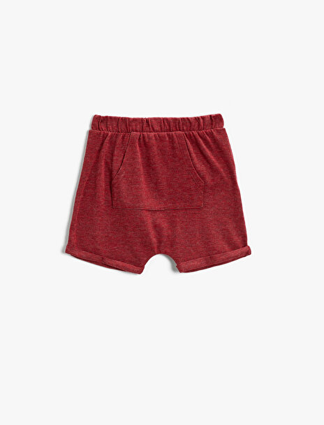 Koton Erkek Çocuk Kanguru Cepli Şort
