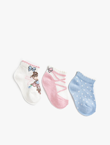 Koton Erkek Çocuk Baskılı Erkek Bebek Çorap Seti