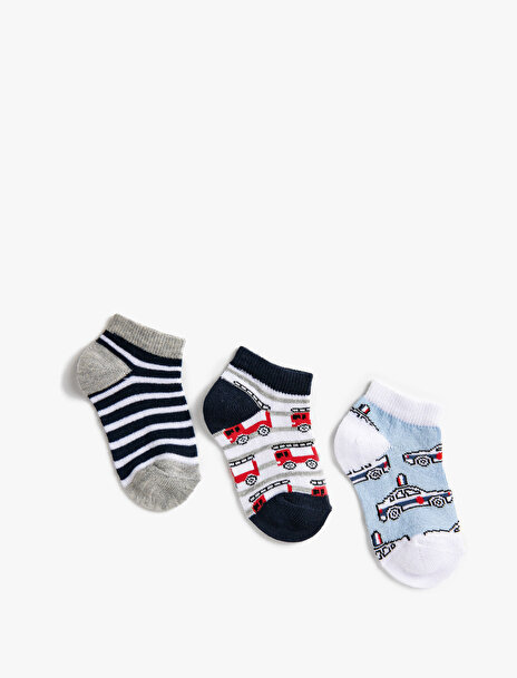 Koton Kız Çocuk Baskılı Kız Bebek Çorap Seti