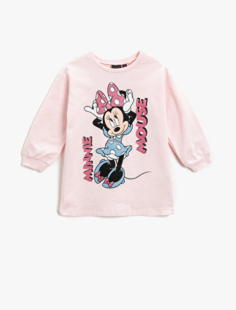 Koton Kız Çocuk Minnie Mouse Baskılı Sweat Elbise Pamuklu Lisanslı Koton Kız Çocuk Minnie Mouse Baskılı Sweat Elbise Pamuklu Lisanslı
