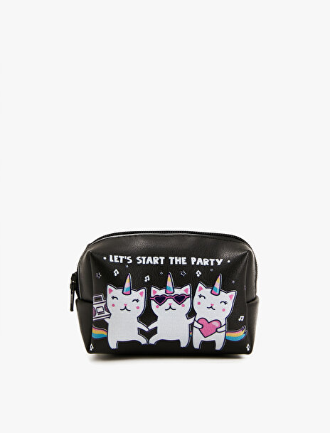 Koton Kadın Kedi Baskılı Cüzdan