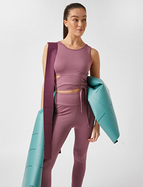 Koton Kadın Belden Bağlamalı U Yaka Atlet