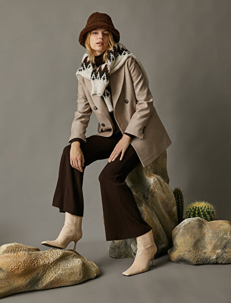 Koton Kadın Geni Paça Pantolon