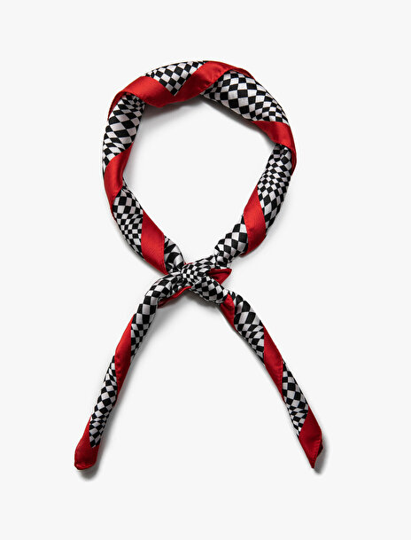 Koton Kadın Geometrik Desenli Şal