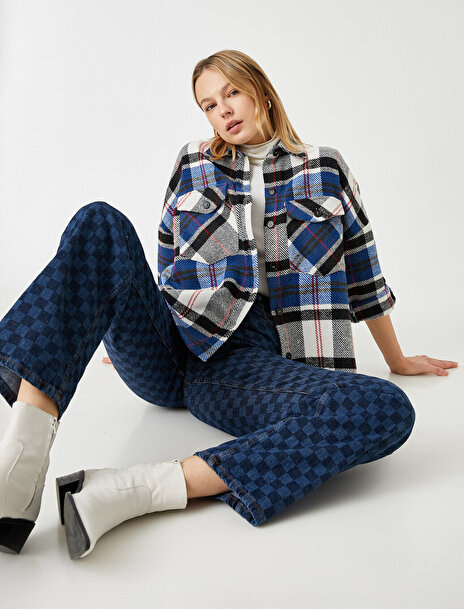 Koton Kadın Oduncu Gömleği Ekoseli