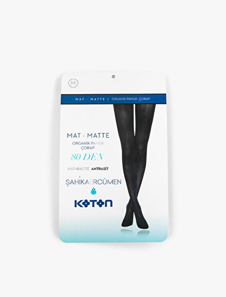 Koton Kadın Organik Pamuk Külotlu Çorap