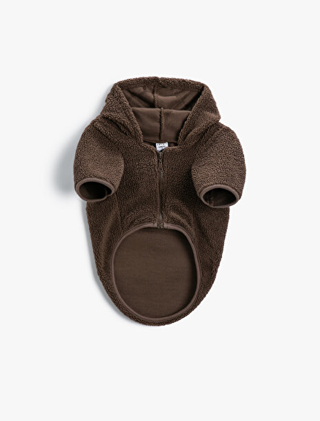 Koton Kadın Kapüşonlu Peluş Köpek Sweatshirt Koton Kadın Kapüşonlu Peluş Köpek Sweatshirt