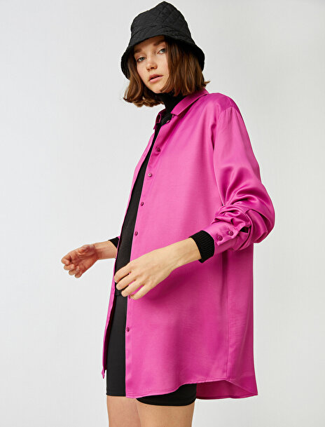 Koton Ole Genç Kız Uzun Kollu Gömlek