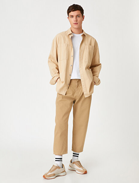 Koton Erkek Relax Fit Chino Pantolon Koton Erkek Relax Fit Chino Pantolon