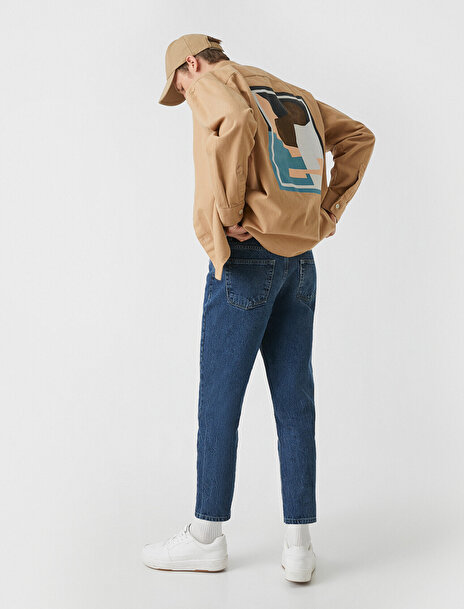 Koton Erkek Loose Fit Jean Pantolon - Robert Jean Koton Erkek Loose Fit Jean Pantolon - Robert Jean