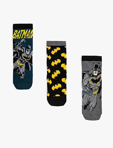 Koton Erkek Çocuk Batman Lisanlı Erkek Çocuk Çorap