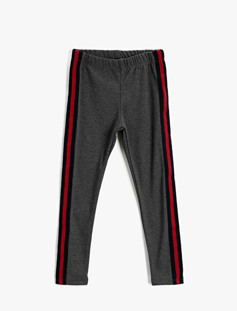 Koton Kız Çocuk Yanları Çizgili Tayt