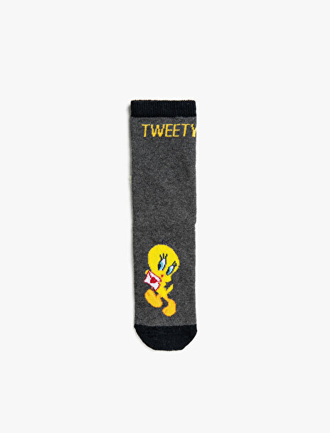 Koton Kız Çocuk Tweety Lisanslı Çorap