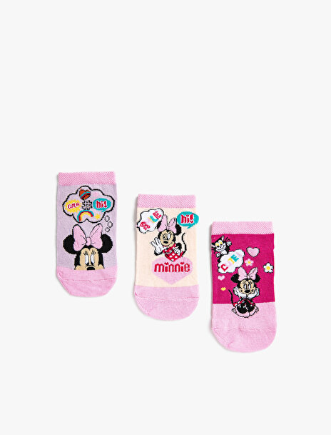 Koton Kız Çocuk Minnie By Koton Çorap Seti