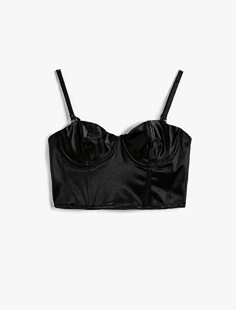 Koton Kadın İnce Askılı Crop Sütyen