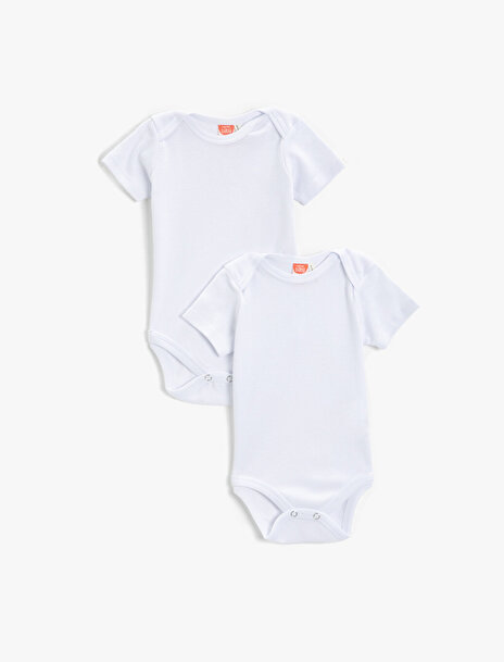 Koton Erkek Çocuk 2'li Zıbın Seti Kısa Kollu Pamuklu