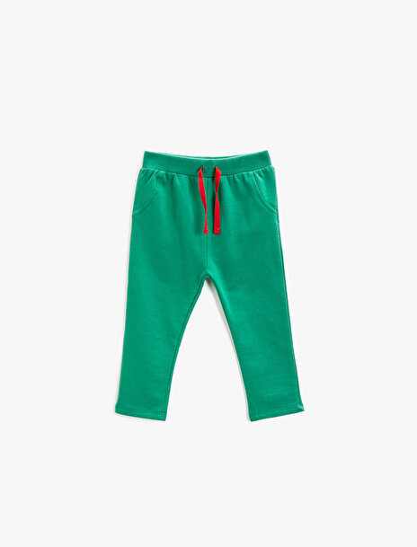 Koton Erkek Çocuk Belden Bağlamalı Eşofman Altı Pamuklu