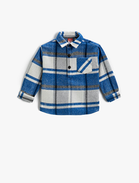 Koton Erkek Çocuk Kareli Uzun Kollu Gömlek Koton Erkek Çocuk Kareli Uzun Kollu Gömlek