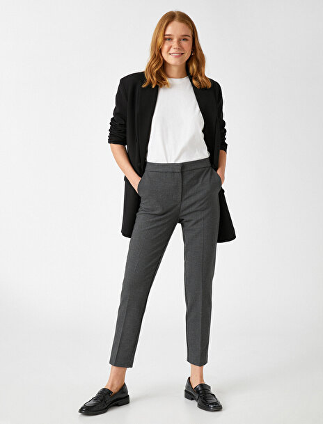 Koton Kadın Slim Fit Basic Pantolon