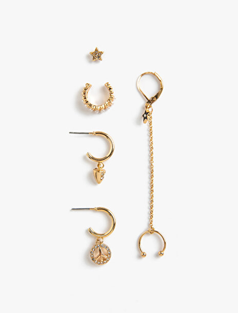 Koton Kadın Taş Detaylı Küpe