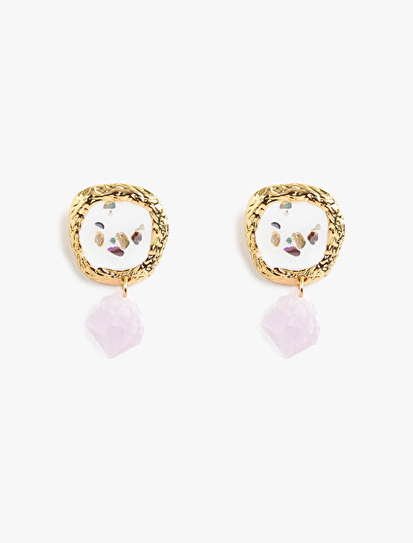 Koton Kadın Taş Detaylı Küpe