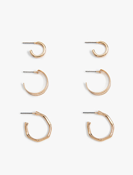 Koton Kadın Taş Detaylı Küpe