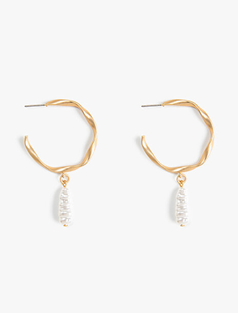 Koton Kadın Taş Detaylı Küpe