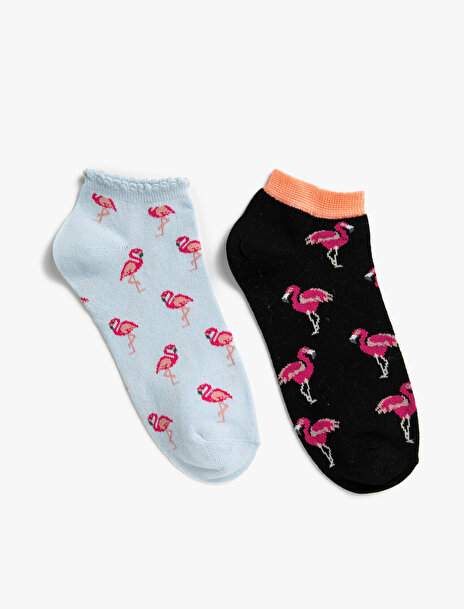 Koton Kadın Hayvan Desenli Kadın Çorap