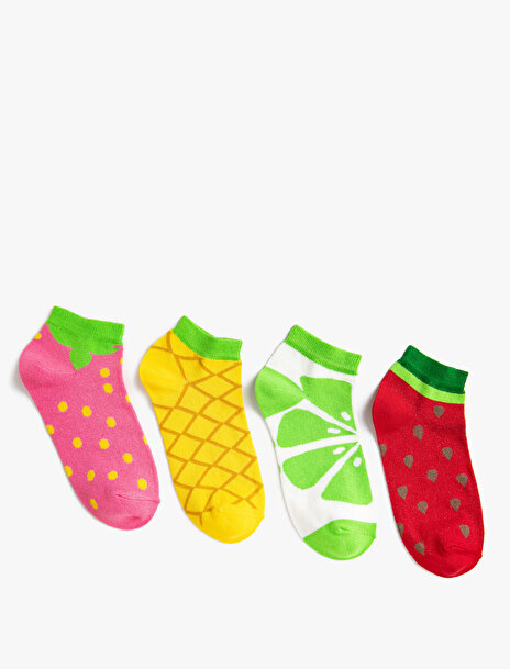 Koton Kadın Baskılı Woman Socks Seti Koton Kadın Baskılı Woman Socks Seti