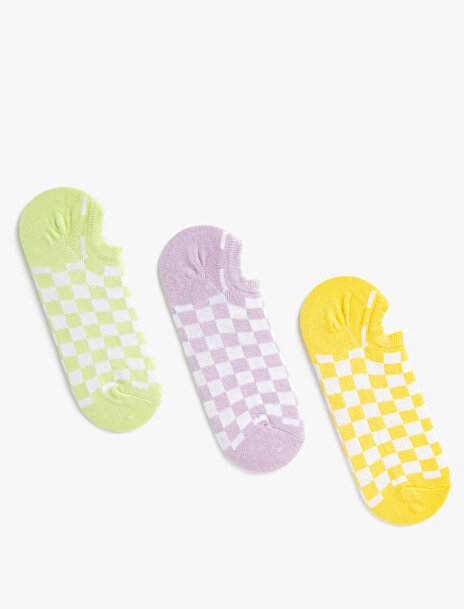 Koton Kadın Kareli Kadın Çorap Seti Koton Kadın Kareli Kadın Çorap Seti