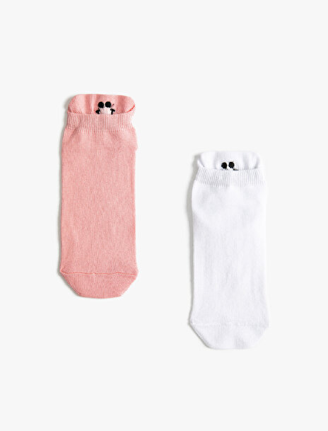 Koton Kadın İşlemeli Kadın Çorap Seti