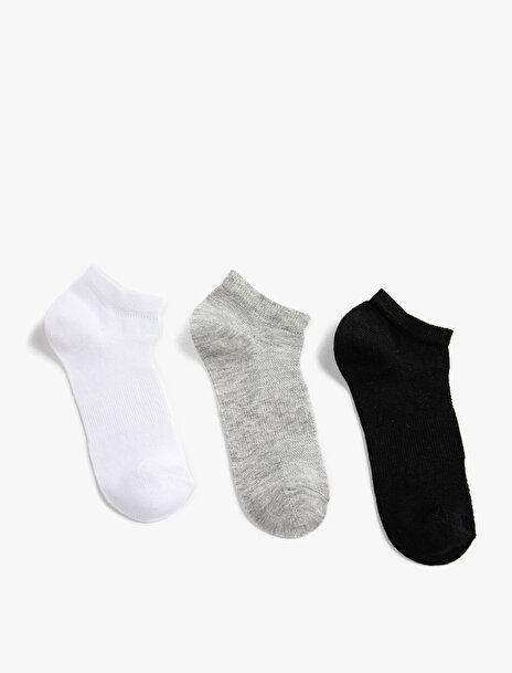 Koton Kadın 3'lü Kareli Çorap Seti Koton Kadın 3'lü Kareli Çorap Seti