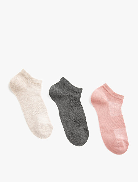 Koton Kadın 3'lü Kareli Çorap Seti Koton Kadın 3'lü Kareli Çorap Seti