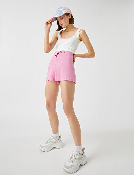 Koton Kadın Pamuklu Mini Şort