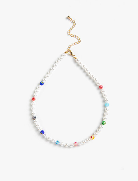 Koton Kadın Boncuk Detaylı Kolye