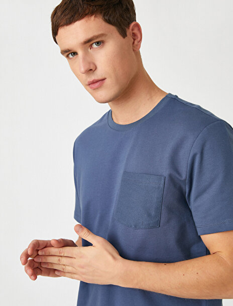 Koton Erkek Cepli Standart Fit Tişört