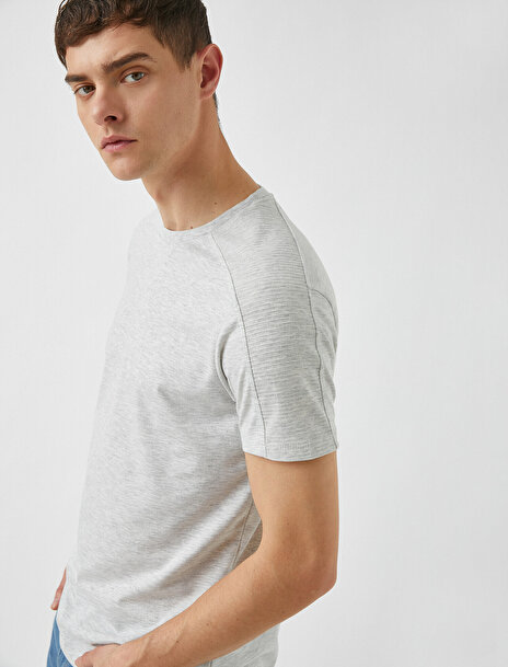 Koton Erkek Reglan Kol Basic Tişört