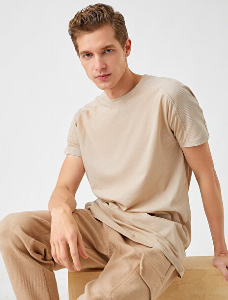 Koton Erkek Reglan Kol Basic Tişört